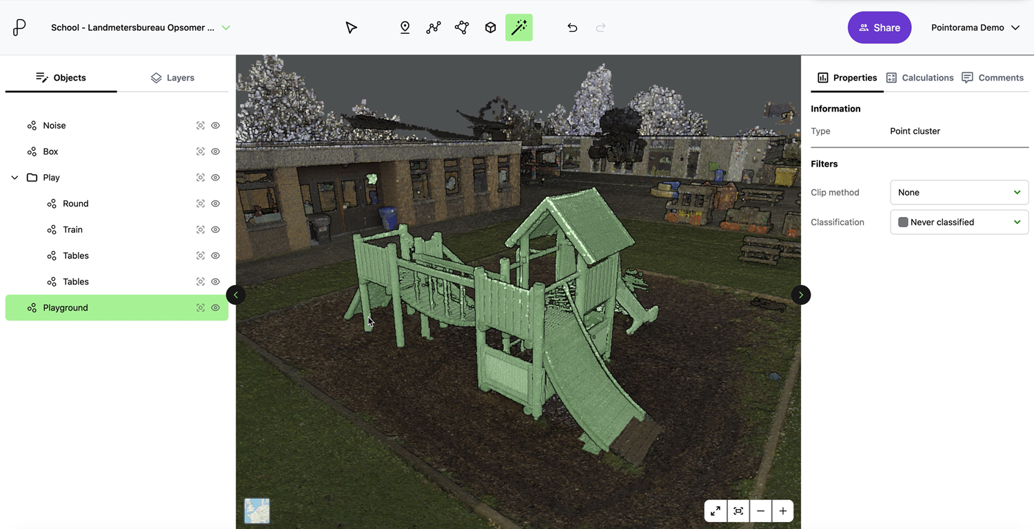 Pointorama - Release of new feature ‘Object detection’ - Geo-matching