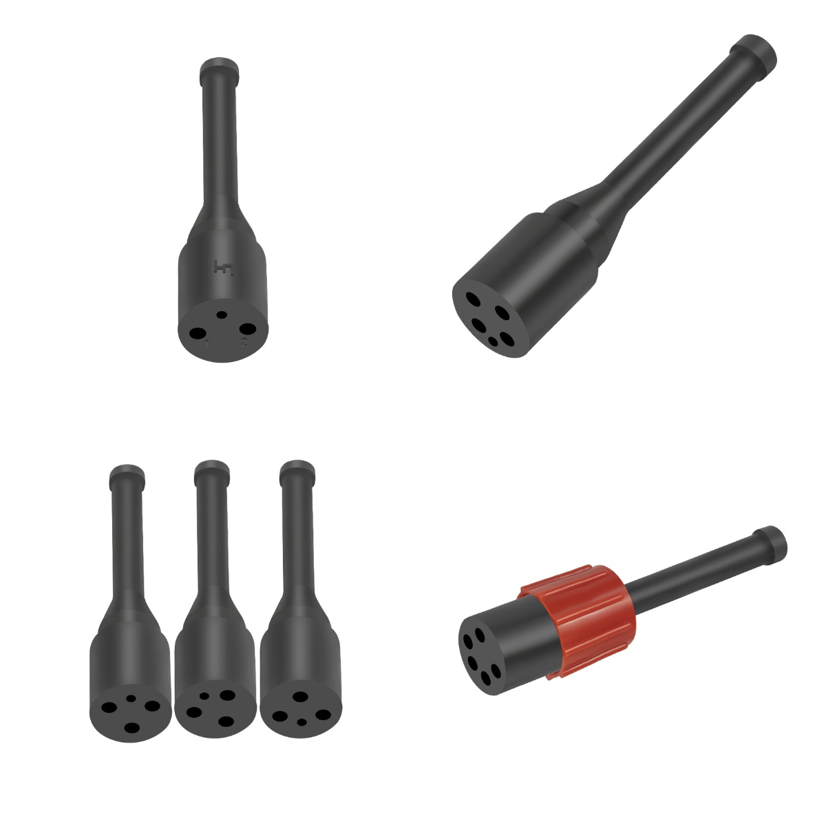 Circular Series 2/3/4/5 Pins Female Dummy Connector for Subsea ...