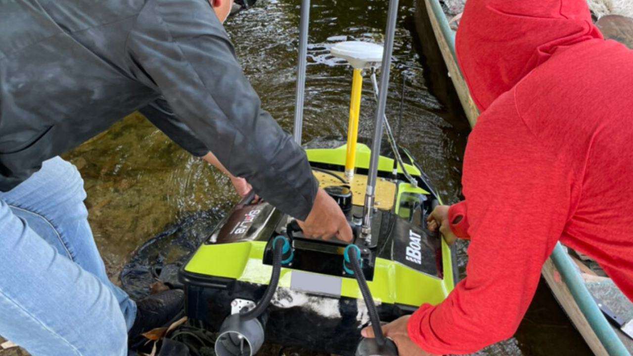 Hydrographic Survey USV Helps with Volume Acquisition in Lake Regions ...