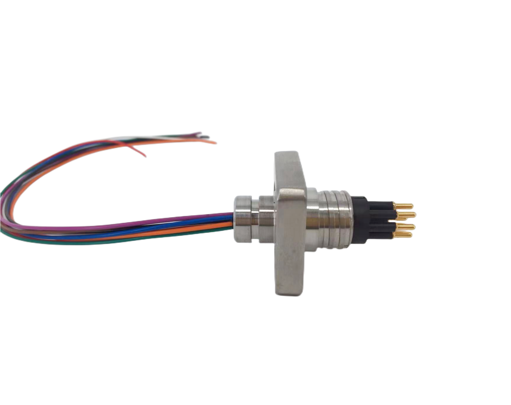 Flange Mounted 2/3/4/5/6/8 Pins Stainless Steel Micro Circular ...