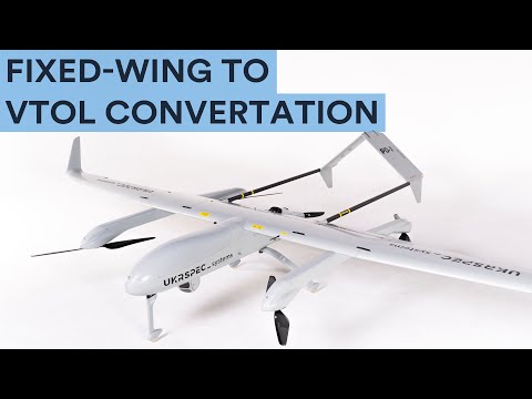 PD-2 UAV from fixed-wing to VTOL conversion - Geo-matching