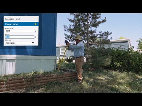 Trimble R12i: Survey Field Test - Geo-matching