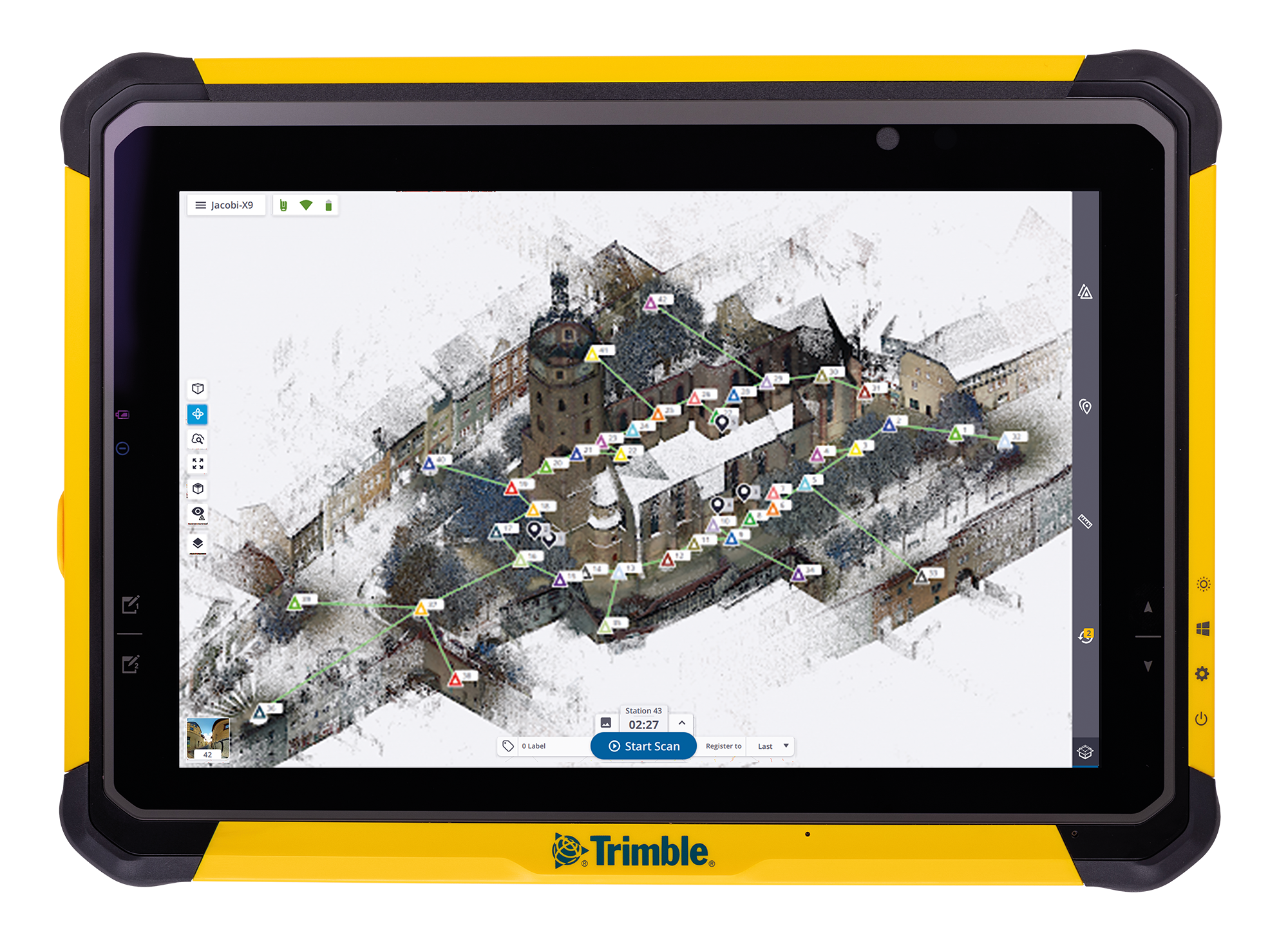 Trimble T10x Tablet - Geo-matching