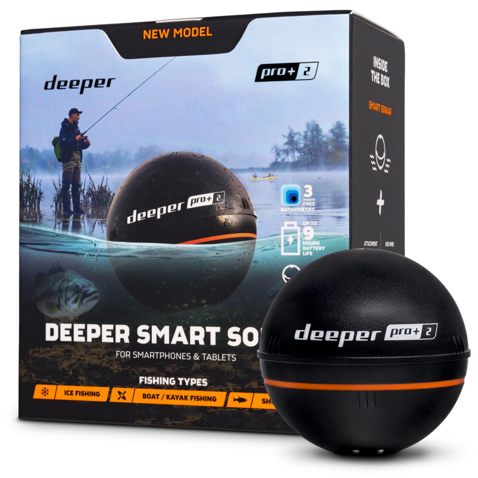 Deeper PRO+2 Sonar - Geo-matching