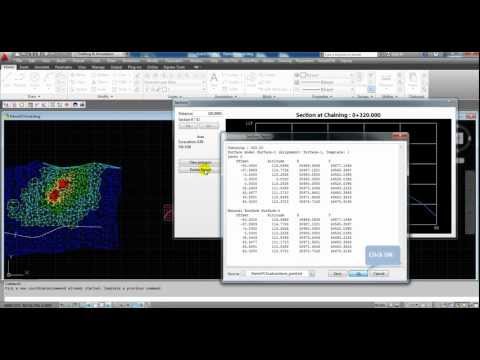 VisionCivil (EN) Create & Visualize Sections - Geo-matching