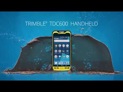 Introducing the Trimble TDC600 handheld - Geo-matching