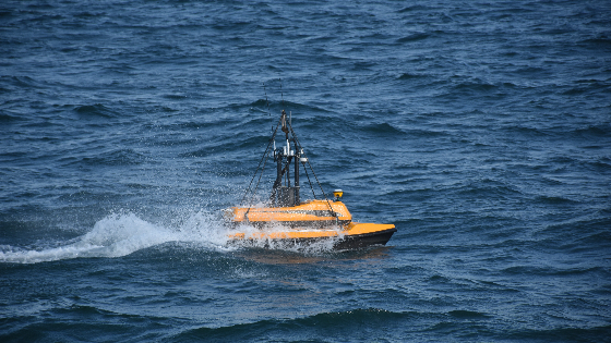 ME120 USVs Grouped Up to Survey Ocean Surface with CTD - Geo-matching