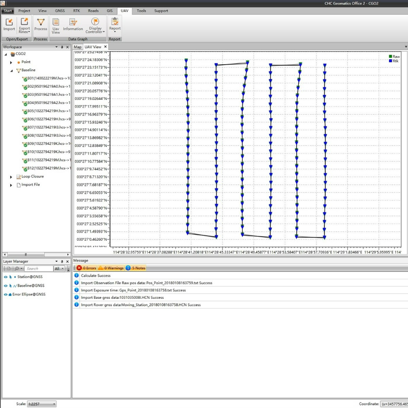 Geomatics Office Software (CGO) 2.0 - Geo-matching