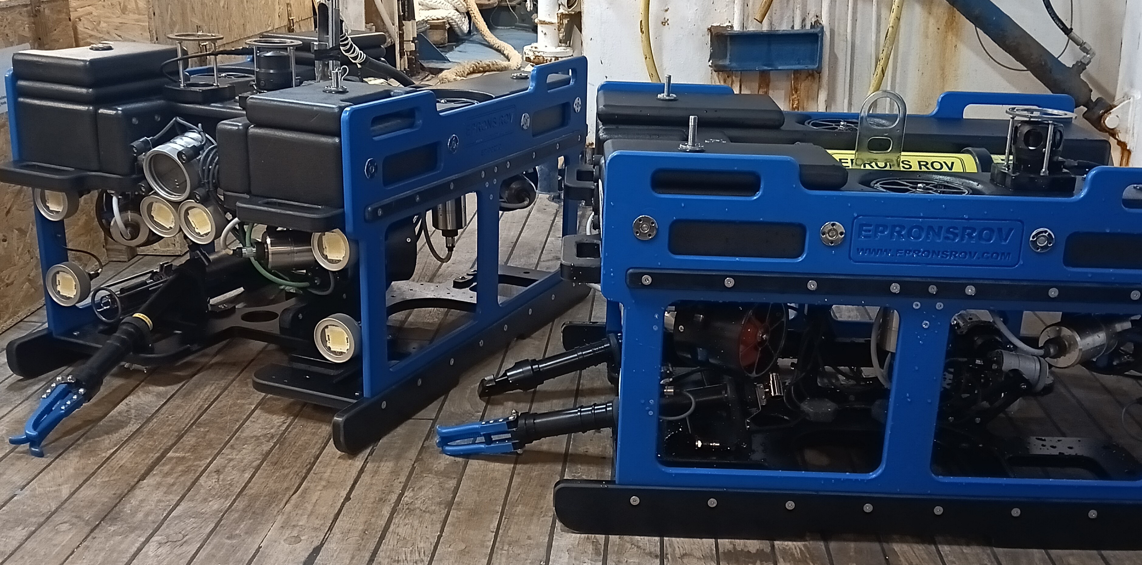 EPRONS ROV Underwater drone models - Geo-matching
