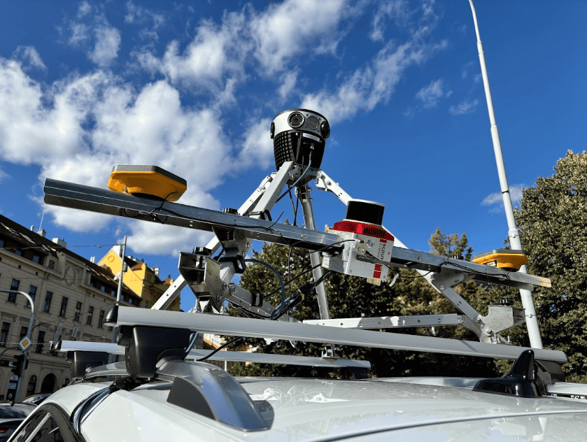 Launch of Meridian Lite Mobile Mapping System - Geo-matching