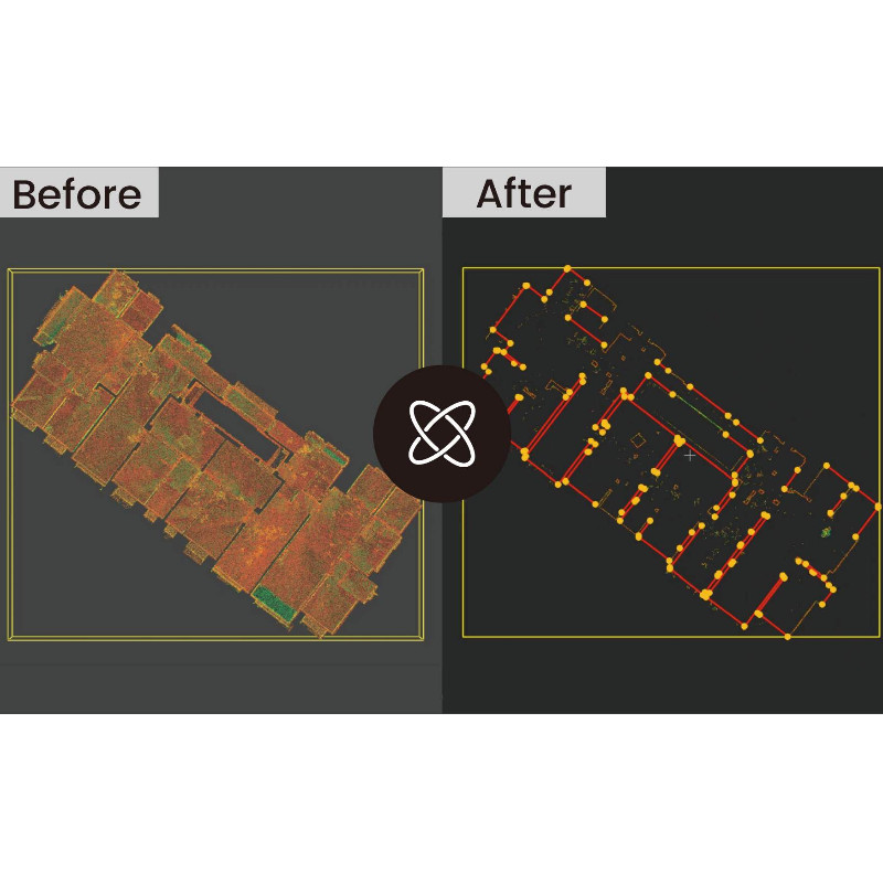 Trion Model Point Cloud Processing Software - Geo-matching