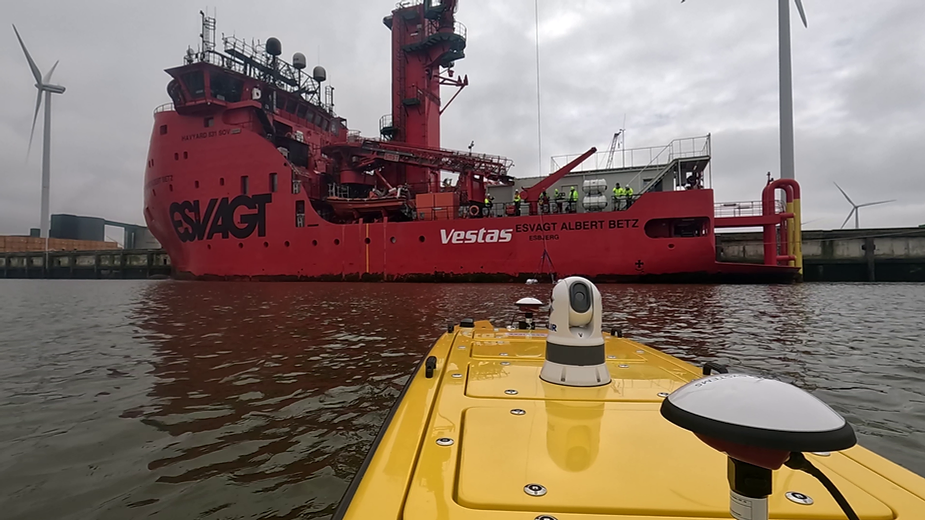 Subsea Europe Services Autonomous Surveyor USV - based on the MARTAC ...
