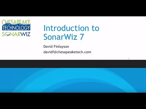 SonarWiz 7 Webinar: Introduction - Geo-matching