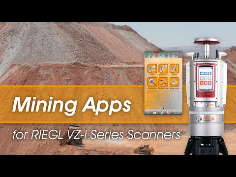 NEW Mining Apps for RIEGL VZ-i Series Scanners - Geo-matching