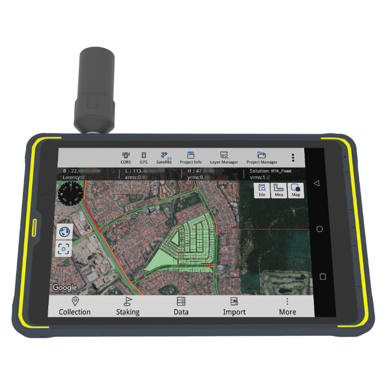 Qpad X8 Rugged Tablet - Geo-matching