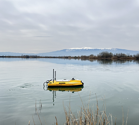 SatLab HydroBoat 990 USV - Geo-matching