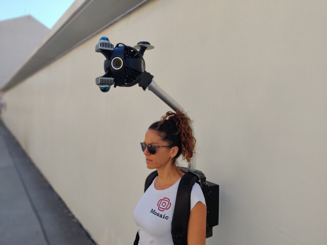 Mosaic Xplor Fully Spherical 360º Mobile Mapping Backpack Camera With