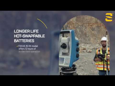 Spectra Geospatial Focus 35 Motorized Total Station - Geo-matching