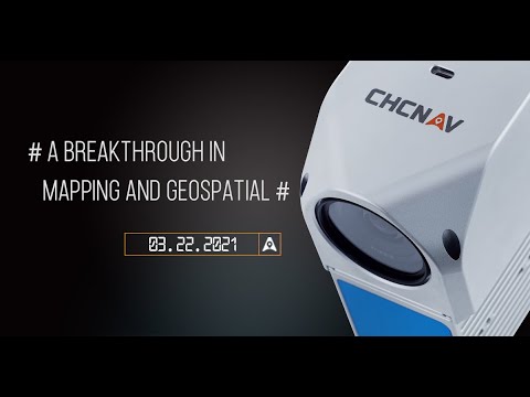 CHCNAV | AlphaAir 450 LiDAR scanner - Geo-matching