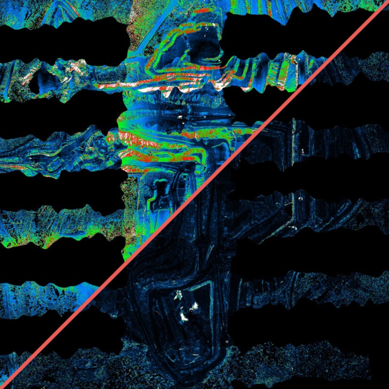 Bayesmap - BayesStripAlign Point cloud processing software - Compare ...