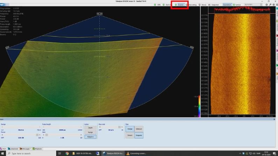 Normalized Backscatter: Good bathymetry and good backscatter - Geo-matching