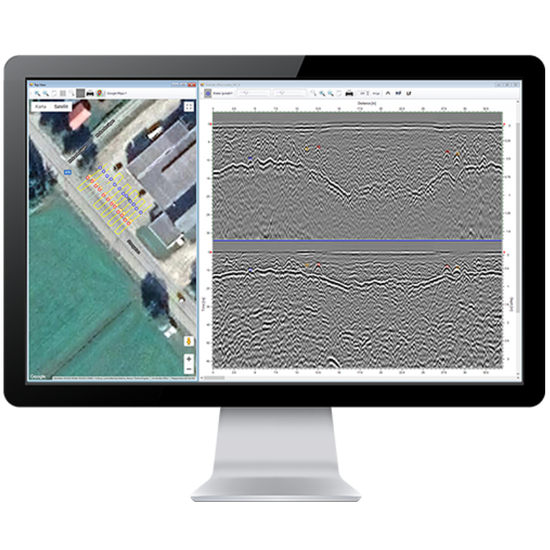 CrossPoint – GPR Data Visualization Software - Geo-matching