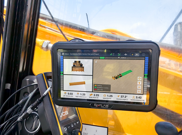 ECS-E30 Excavator Guidance System - Geo-matching