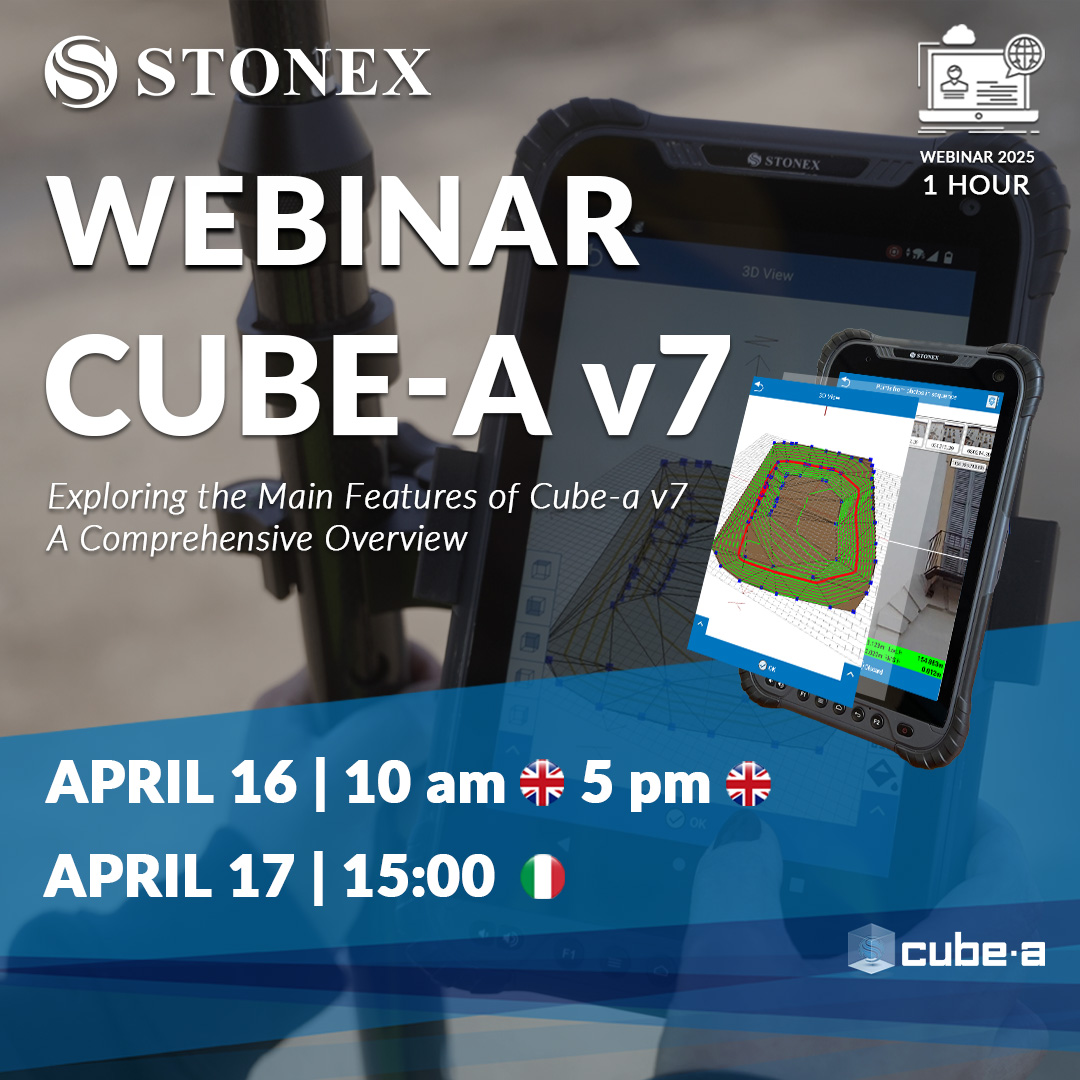 Stonex Cube-a v7 Field Software: Overview - Geo-matching