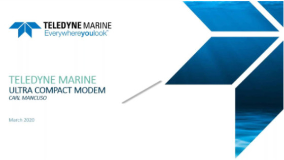 Ultra Compact Modem Product Presentation - Geo-matching