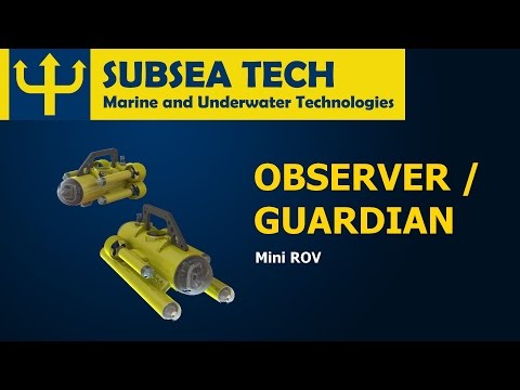 SubseaTech - MiniROV - Hand portable versatile observation vehicle ...