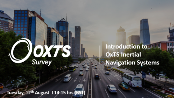 Introduction to OxTS Inertial Navigation Systems - August - Geo-matching