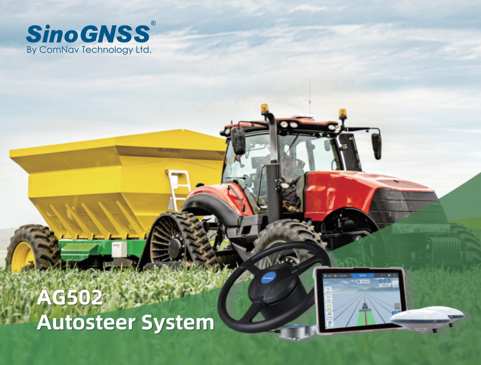 Harvesting Tomorrow: The Launch of ComNav's AG502 Auto Steering System ...