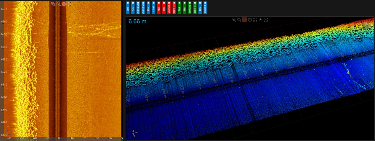Breakwater Survey using HydroFrog 25 USV with GeoScope 200 and Ping3DSS ...