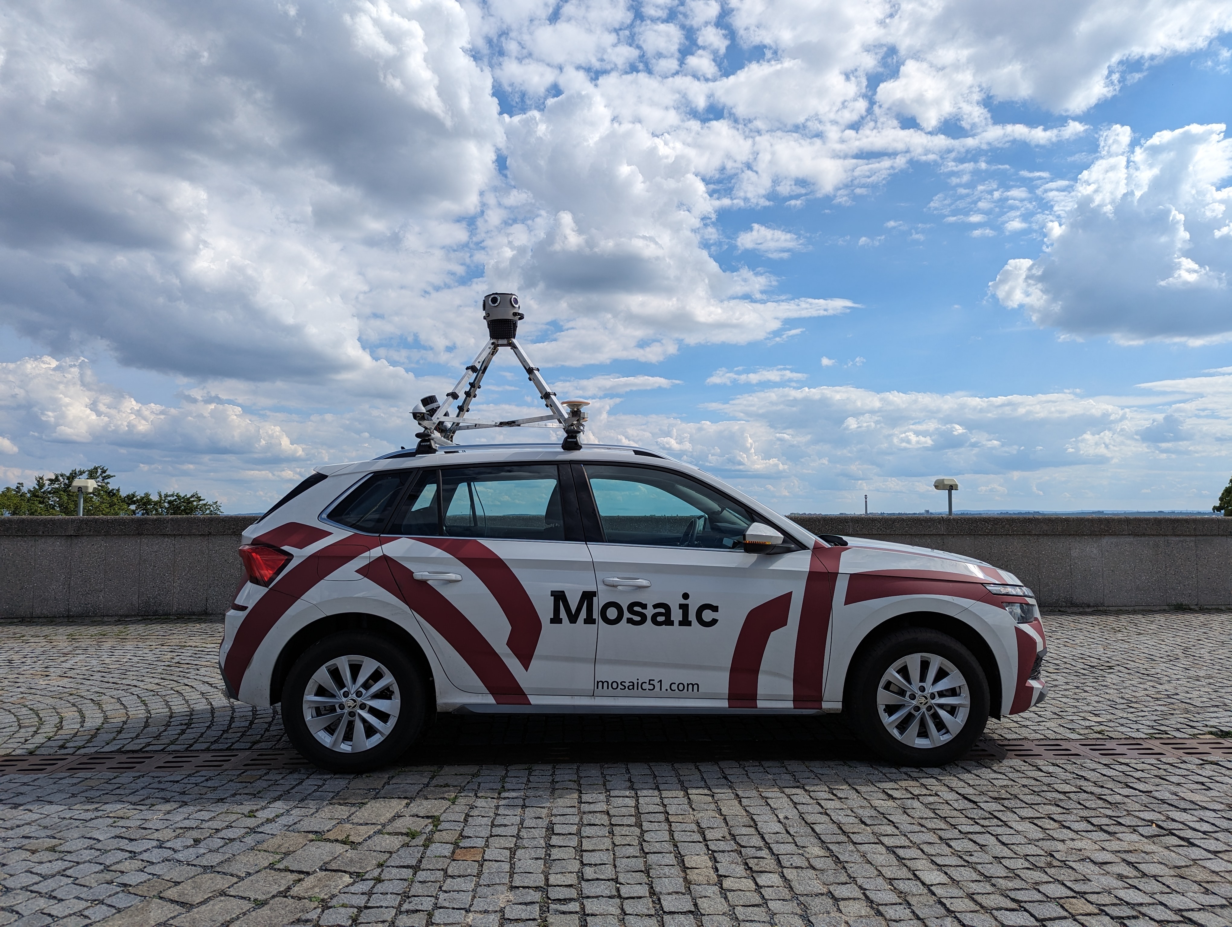 Mosaic Meridian Mobile Mapping System with High-Resolution 360° Camera ...