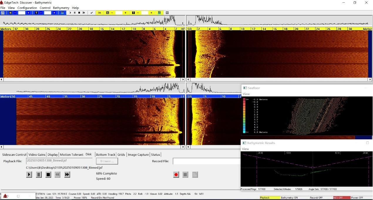 River Survey using HydroFrog 25 USV with Edgetech 6205s2 sonar - Geo ...