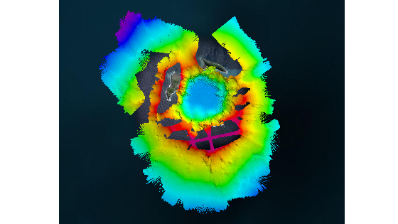 How SEA-KIT's USV Maxlimer efficiently surveyed the caldera of the ...