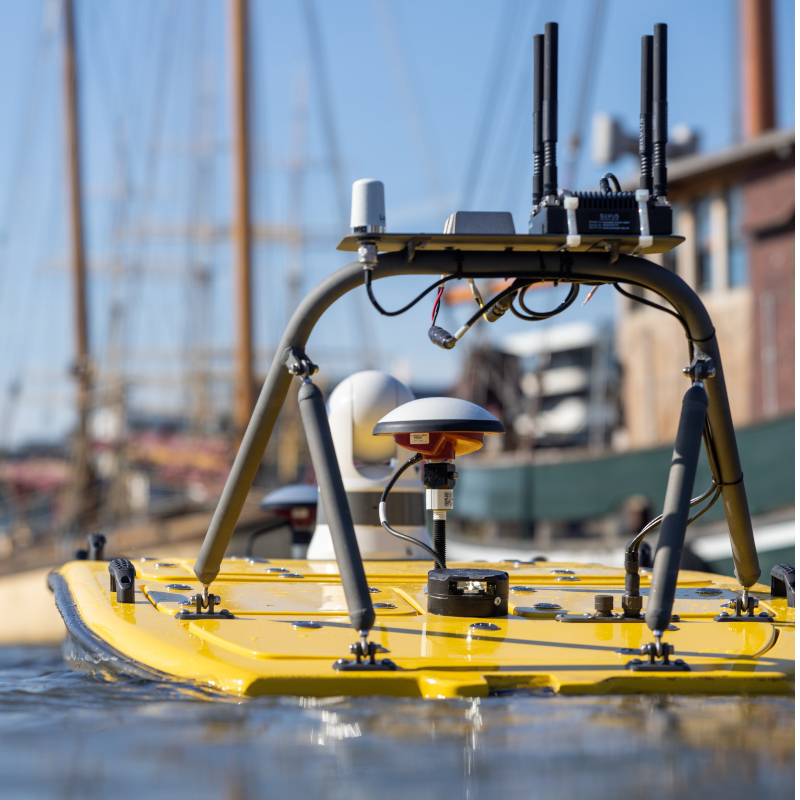 Subsea Europe Services Autonomous Surveyor USV - based on the MARTAC ...