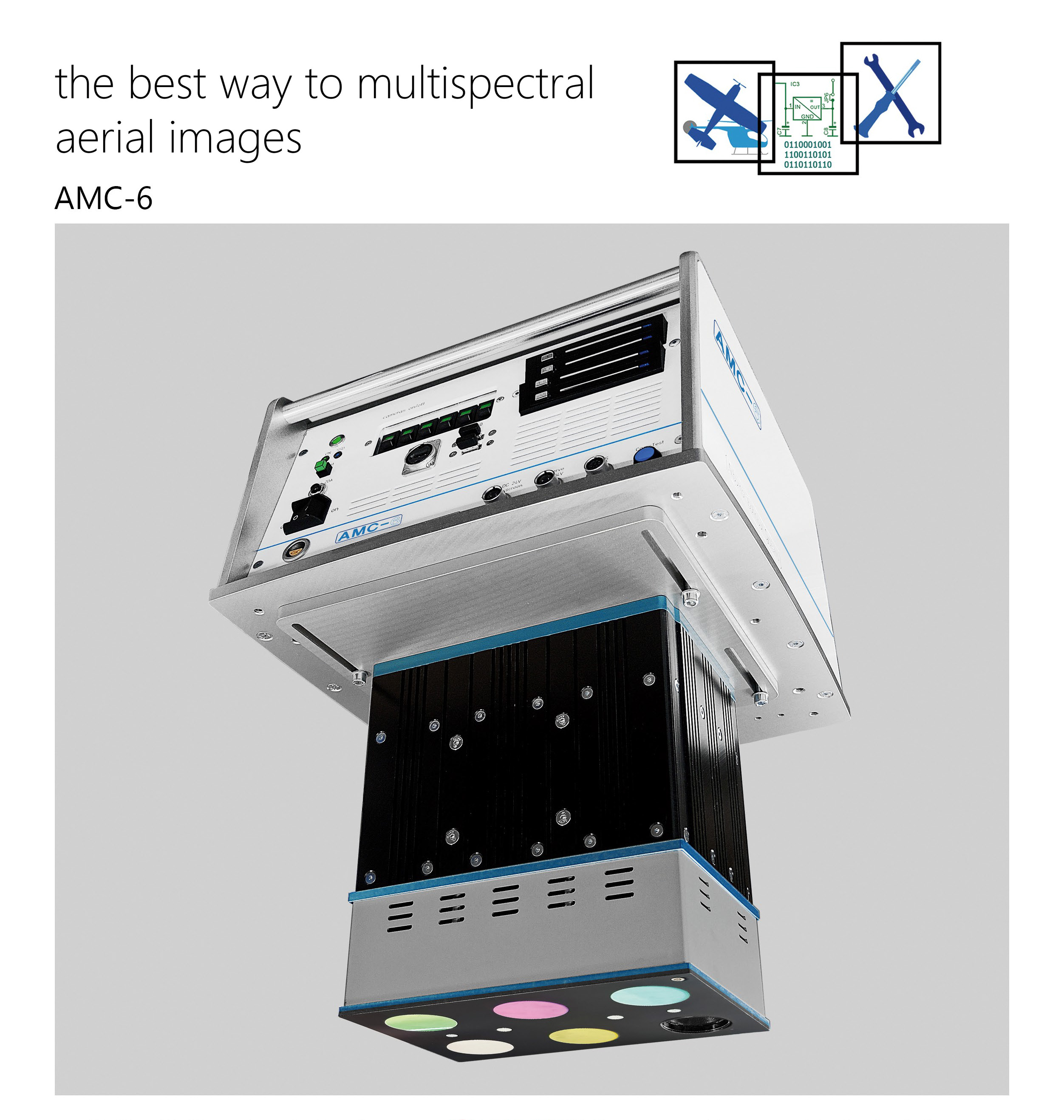 multispectral aerial camera AMC-6 - Geo-matching