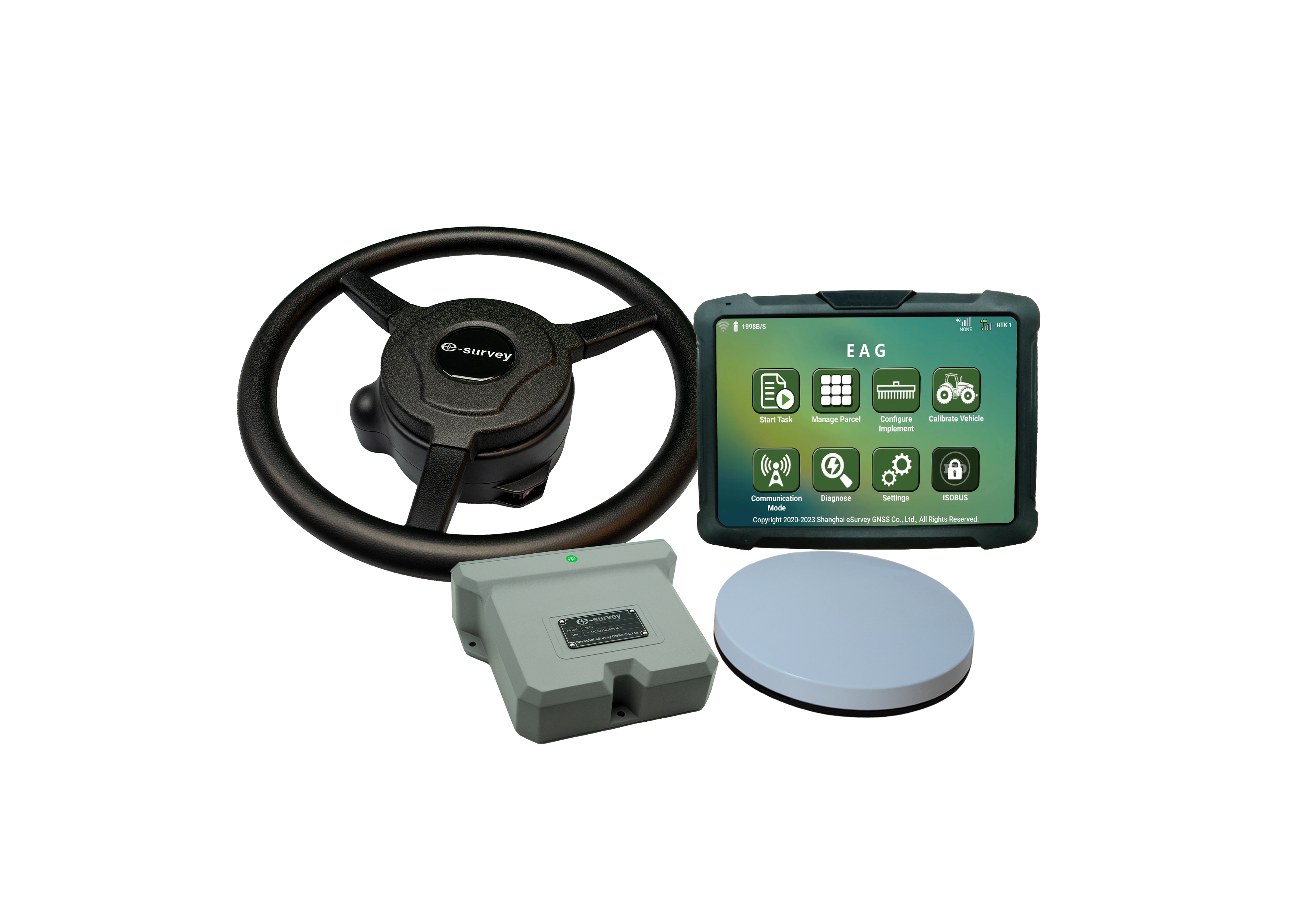 eSurvey EAS100 Auto Steering System - Geo-matching