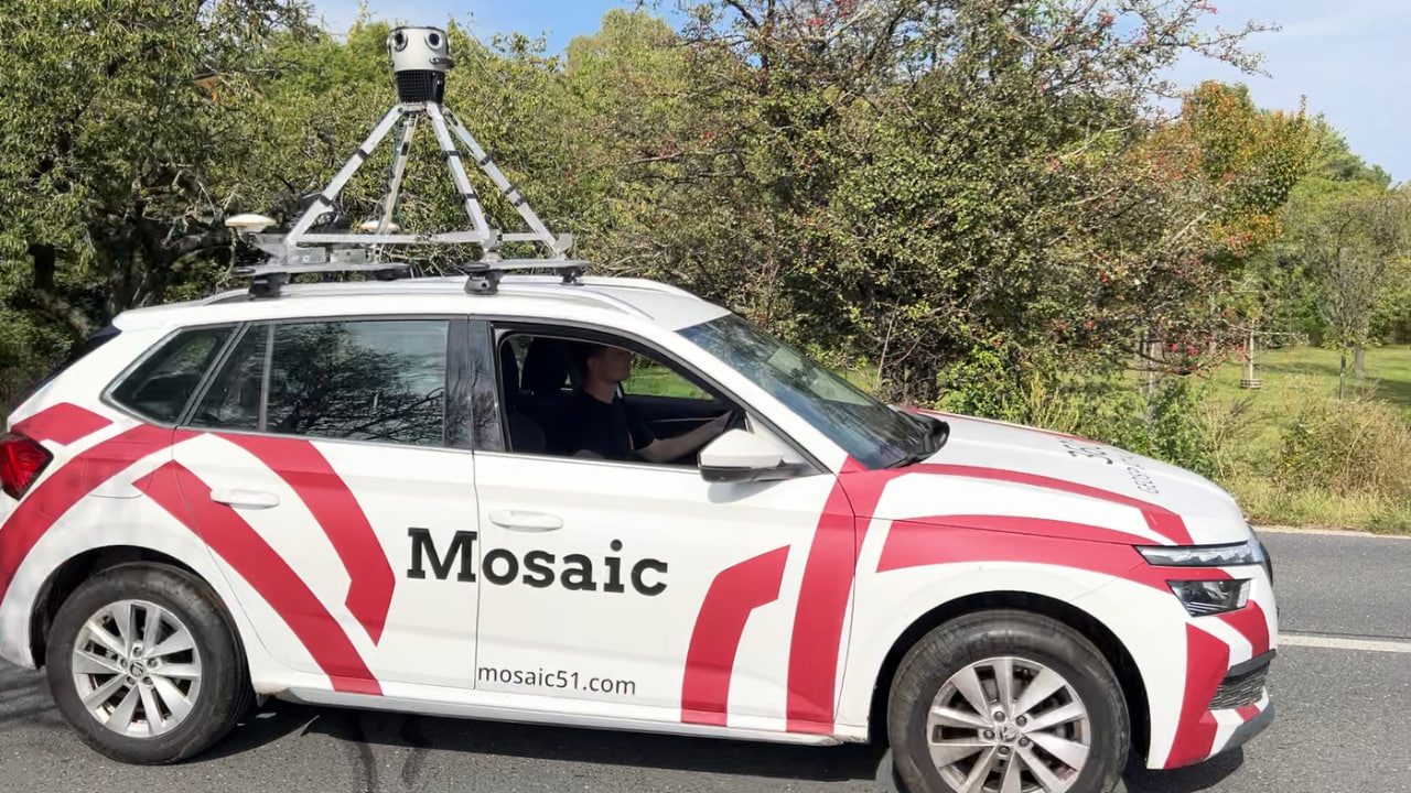 Mosaic Meridian Mobile Mapping System with High-Resolution 360° Camera ...