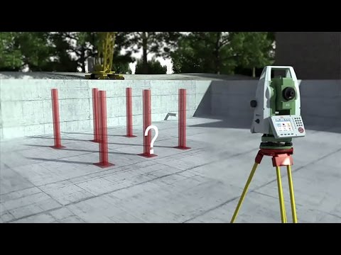 Leica FlexLine plus – Reference Lines Stake Out - Geo-matching