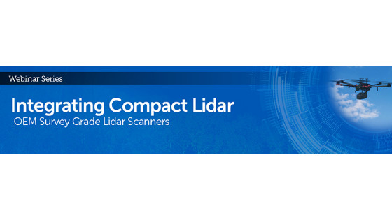 Integrating Compact Lidar: OEM Survey Grade Lidar Scanners - Geo-matching