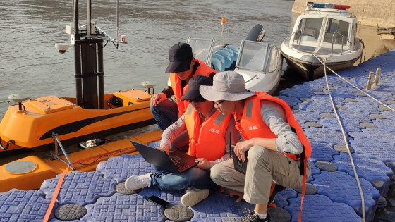 Compact USV ME120 Carried Out Multibeam Mapping on A Sediment-laden ...