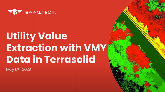 Utility Value Extraction with VMY Data in Terrasolid - Geo-matching