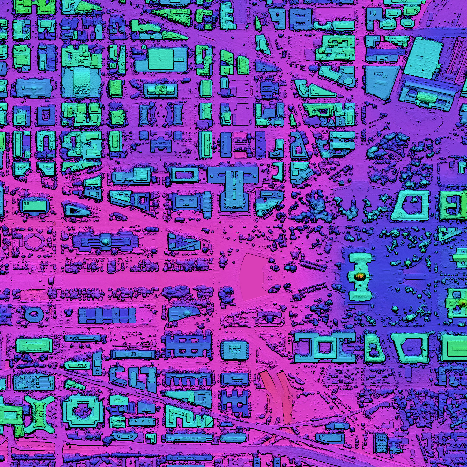 Digital Surface Model Dsm Geo Matching