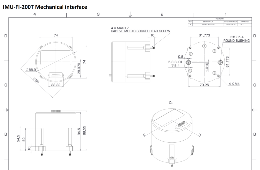 IMU-FI-200C - Geo-matching