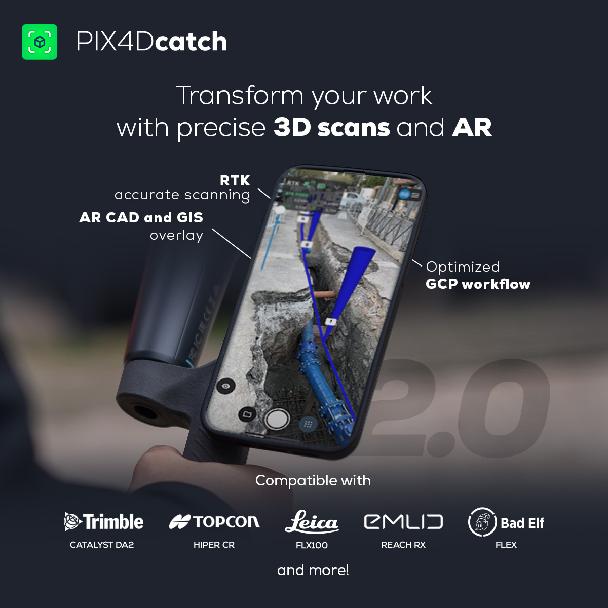 PIX4Dcatch - Geo-matching