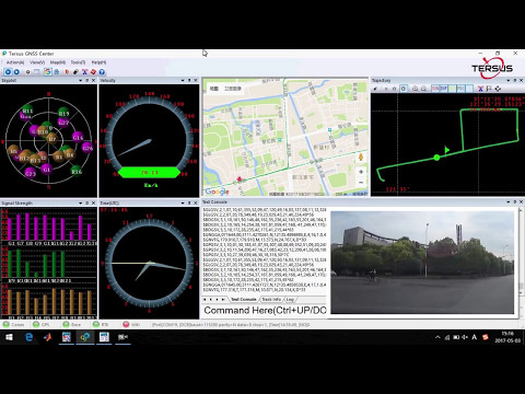 GNSS RTK Receiver Road Test Demo (Precis-BX306) - Geo-matching