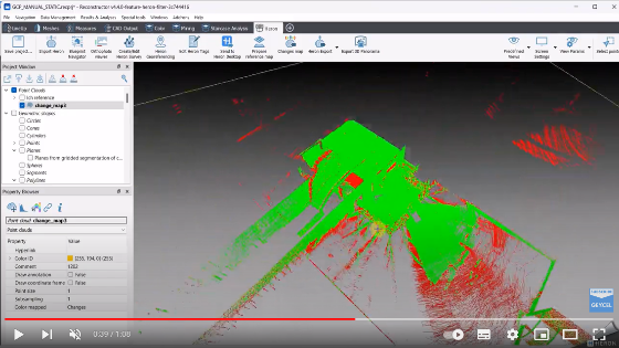 GEXCEL Adds Improved Geo-referencing, Change Detection and Cloud ...