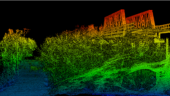 Surveying a Bridge Using a UAV - Geo-matching